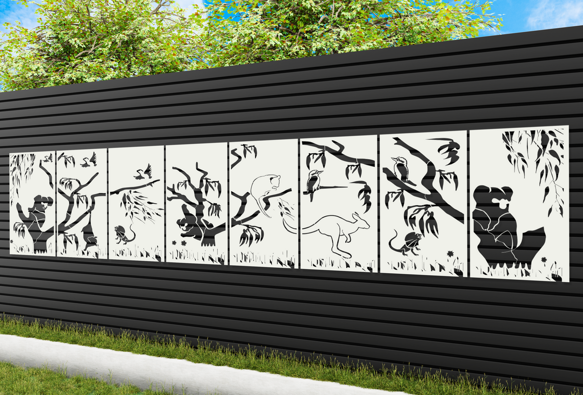 Australian Design 8 Panel Privacy Garden Screen