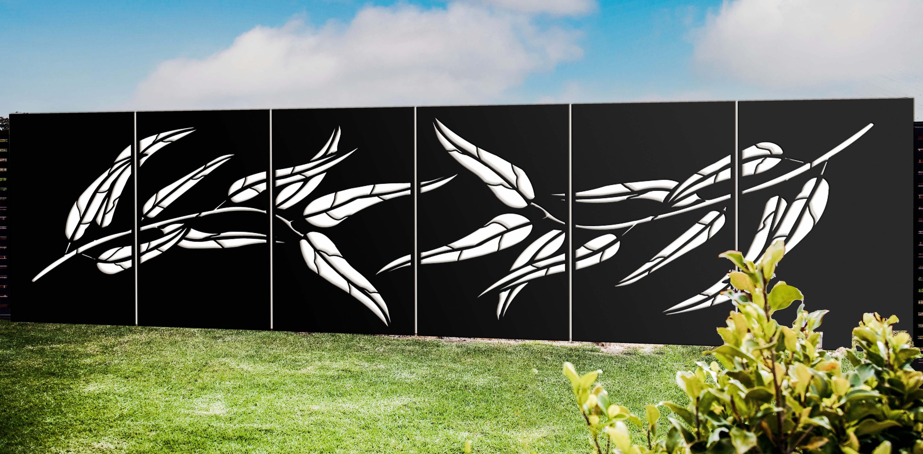 Reflection Garden (6 Panels) Privacy Garden Screen