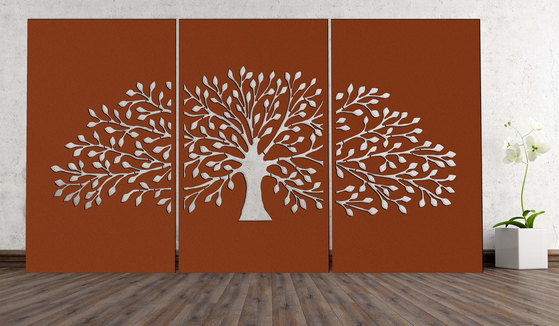 Tree of Life (3 Panels) Privacy Garden Screen